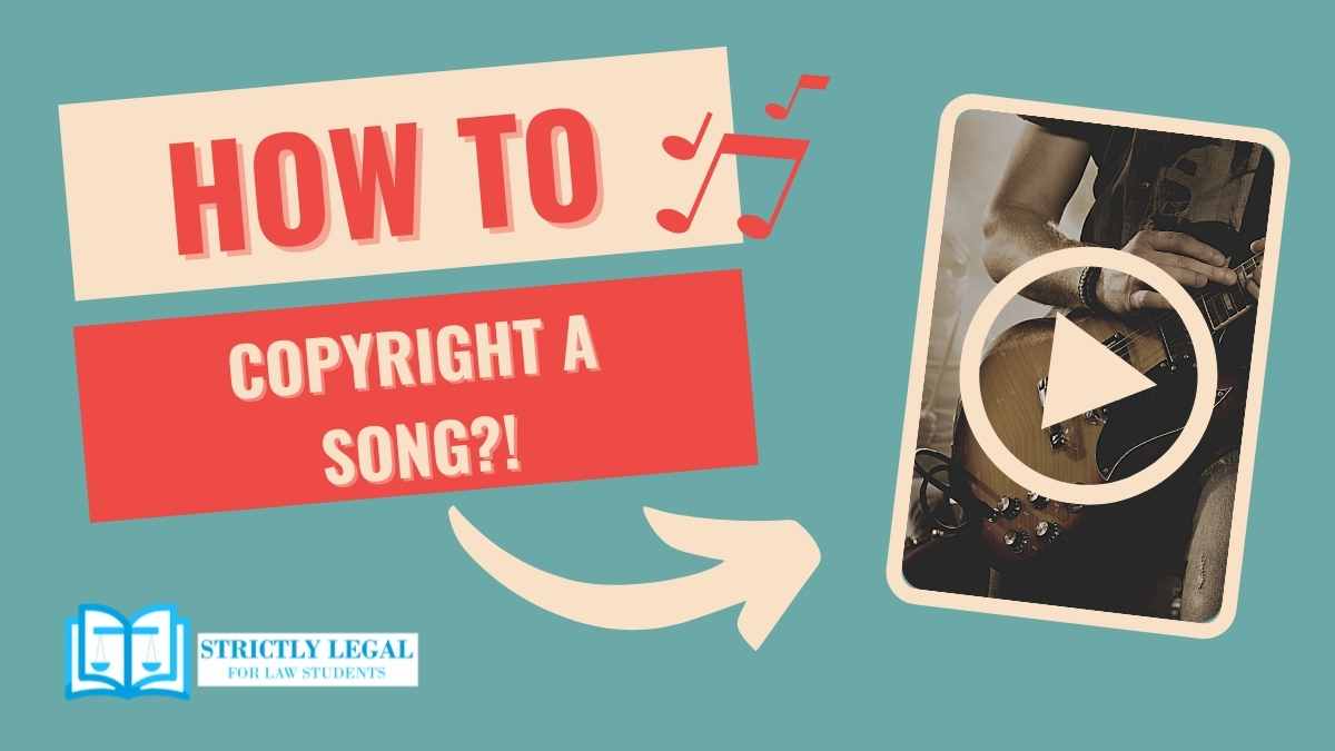 [2022] How to Copyright a Song in India? - StrictlyLegal