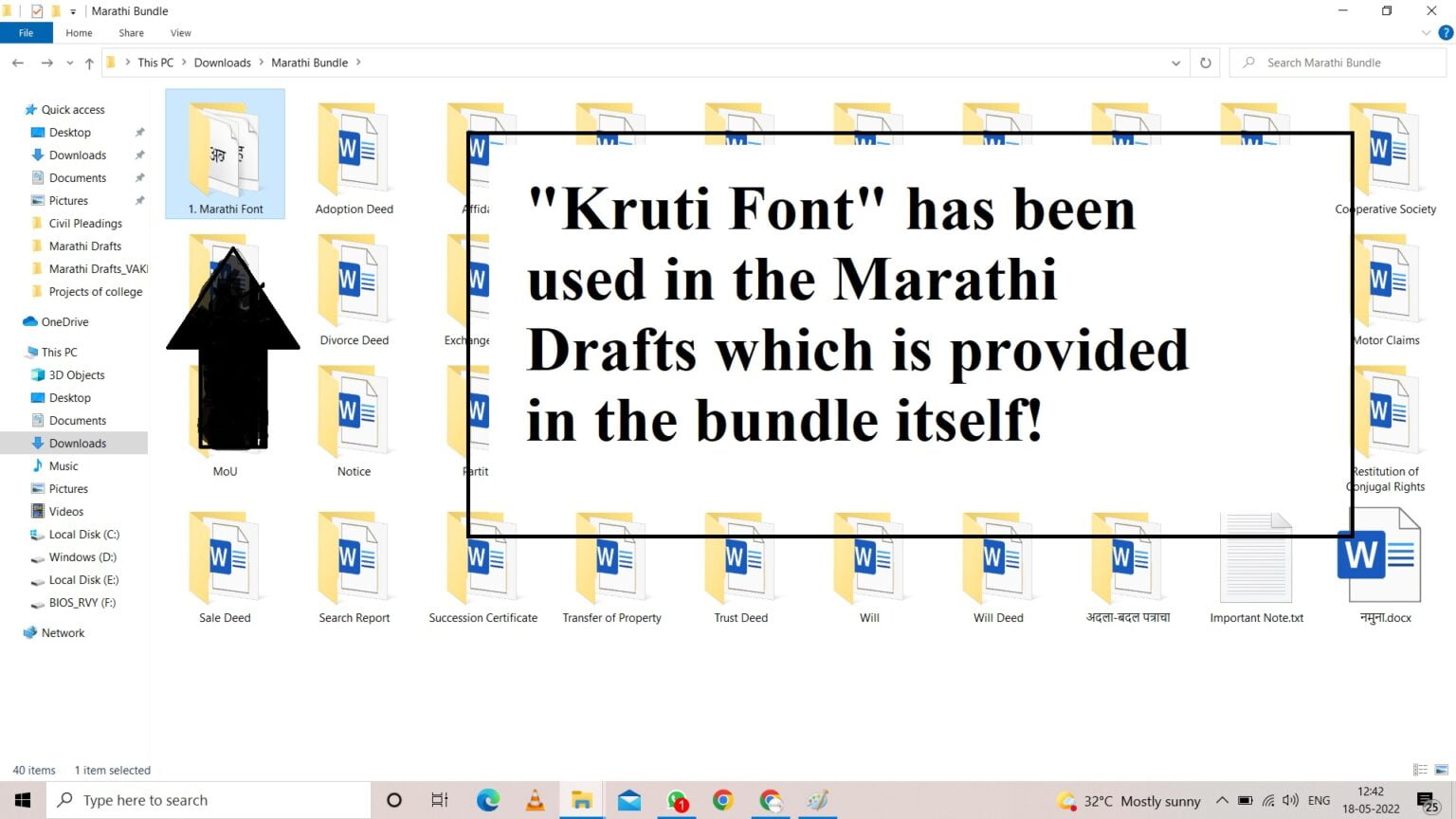Legal Drafts in Marathi │Marathi legal drafting formats pdf & Doc ...